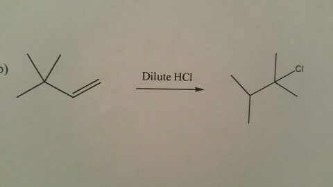 Solved Cl Dilute HCI | Chegg.com