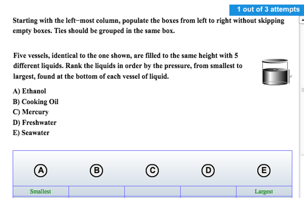 Solved: Starting With The Left-most Column, Populate The B... | Chegg.com