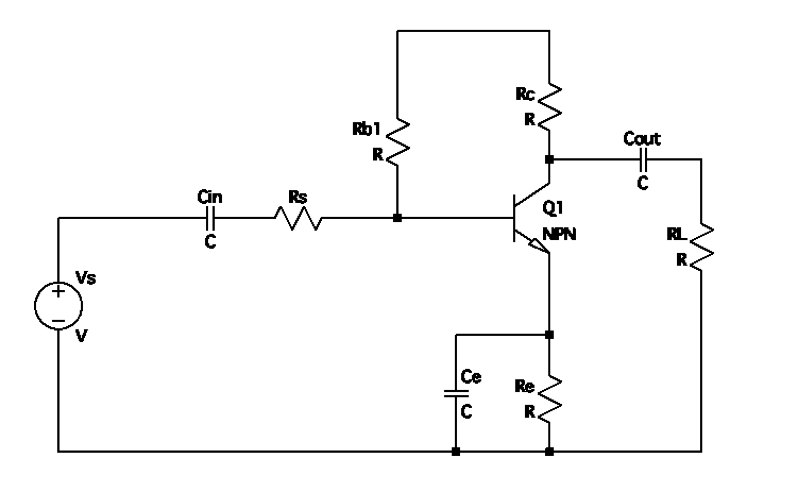 3) a) Draw the high frequency equivalent | Chegg.com