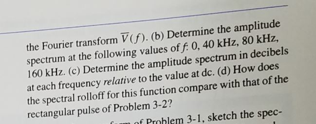 Solved 3-4 Refer to the nonperiodic current triangular | Chegg.com