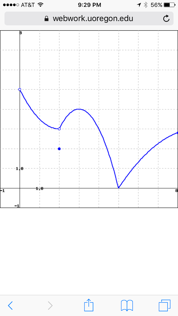 Solved AT&T 9:29 PM 56% webwork.uoregon.edu 110 西 | Chegg.com