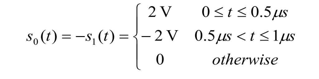 Solved Consider a line encoded signal transmitted at data | Chegg.com
