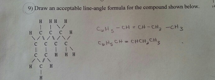 Solved Draw an acceptable line-angle formula for the | Chegg.com
