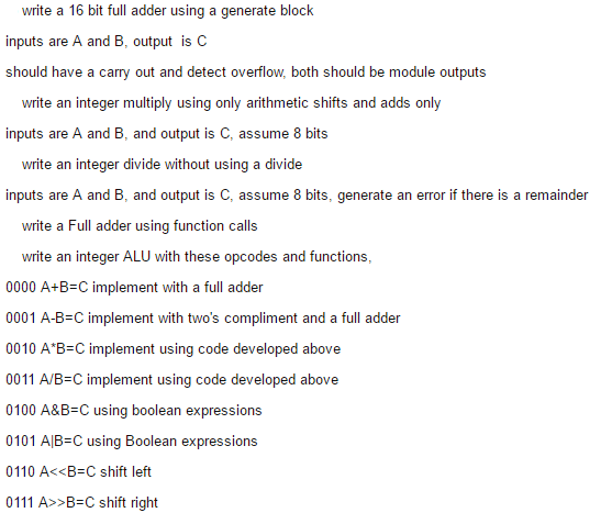 write a 16 bit full adder using a generate block | Chegg.com