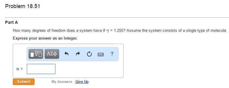 Solved How many degrees of freedom does a system have if | Chegg.com