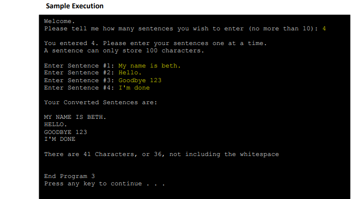 Solved This assignment covers some basic standard ANSI C | Chegg.com