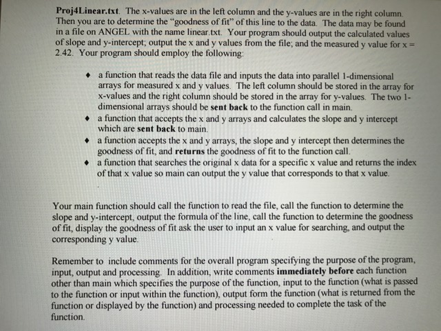 Goals: Developing problem solving skills, declaring | Chegg.com