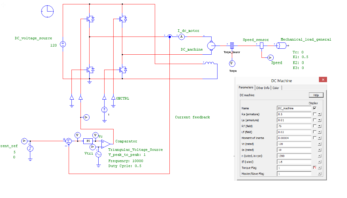 Solved 1.) Design a current controller for the DC | Chegg.com