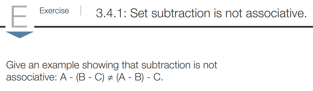 Why Is Subtraction Not Associative