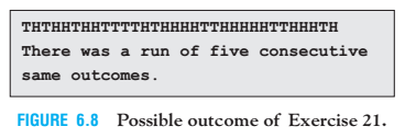 Solved 21. Coin Toss Write a program to display the result | Chegg.com
