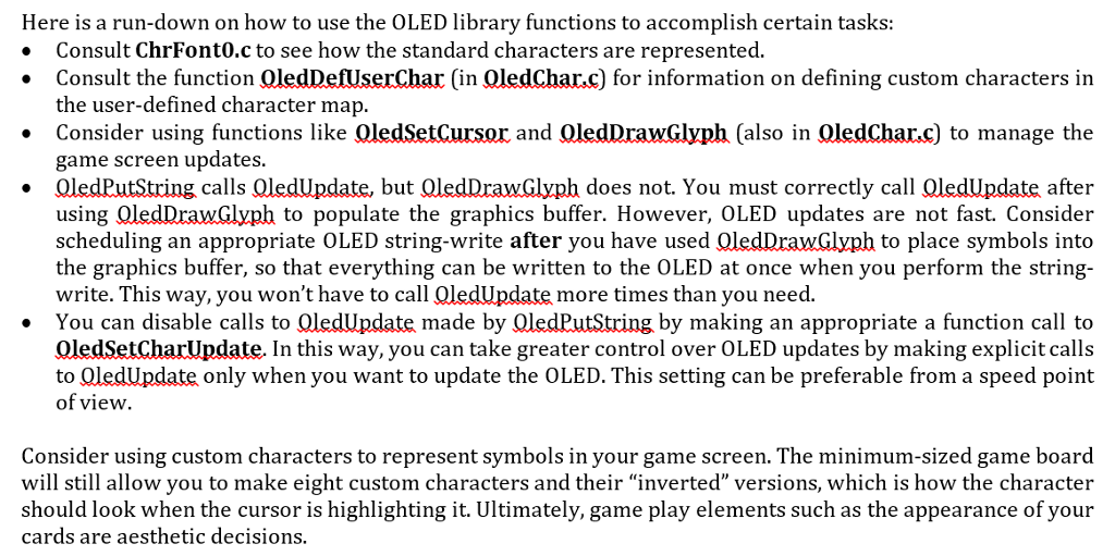 (Using chipKIT pro MX7, a 2-axis Parallax joystick, | Chegg.com