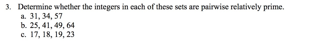 Solved Determine whether the integers in each of these sets | Chegg.com Solved Determine whether the integers in each of these sets | Chegg.com