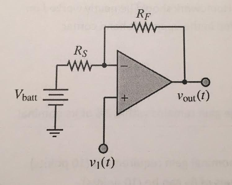 Solved The circuit shown below will remove the DC portion of | Chegg.com