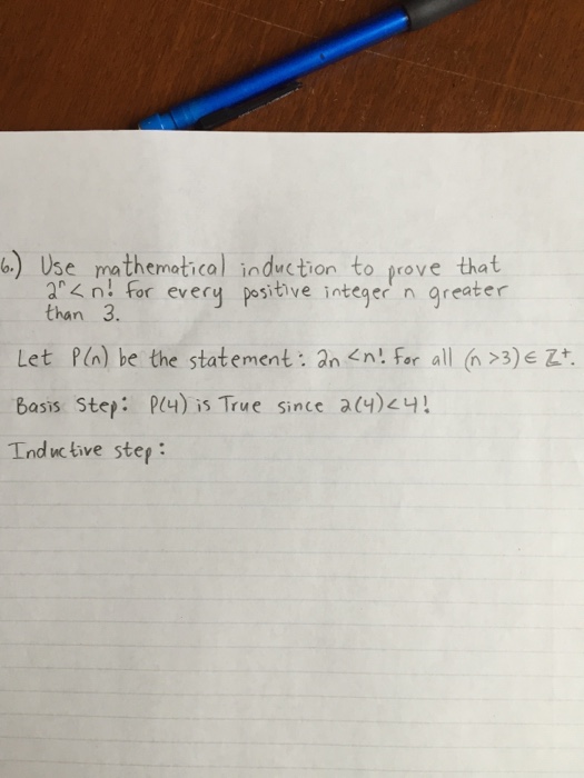 Solved Use mathematical induction to prove that 2^n3) | Chegg.com Solved Use mathematical induction to prove that 2^n3) | Chegg.com