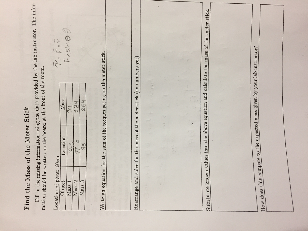 Solved Fill in the missing information using the data | Chegg.com