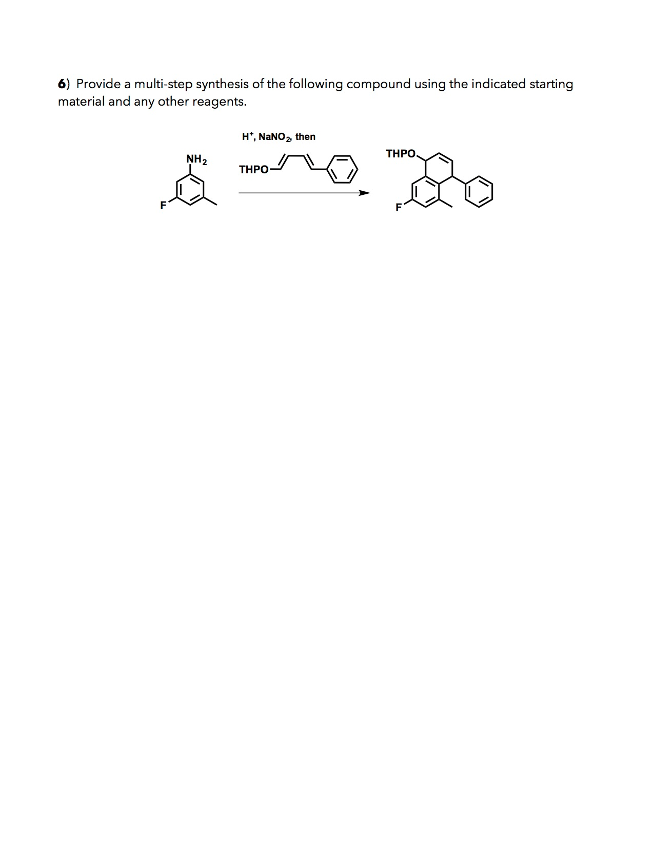 Solved Provide a multi-step synthesis of the following | Chegg.com