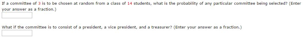 Solved If a committee of 3 is to be chosen at random from a | Chegg.com