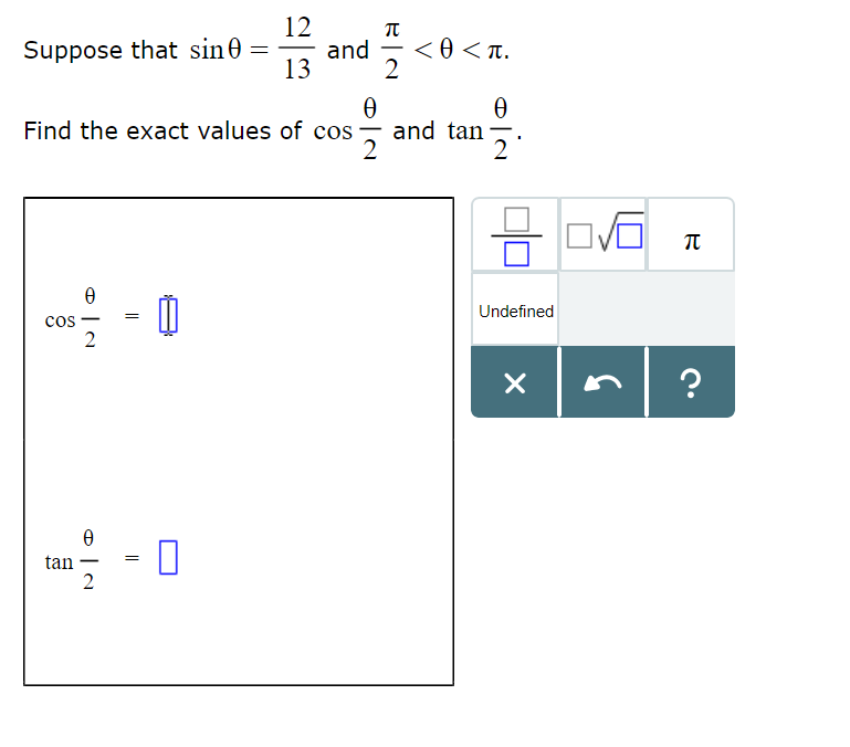 Solved 121t Suppose that sin ? _ and ? ?? ? ?. 13 Find the | Chegg.com