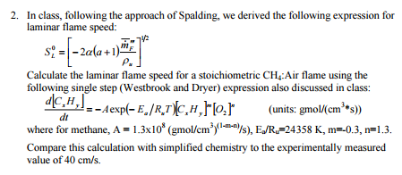In class, following the approach of Spalding, we | Chegg.com