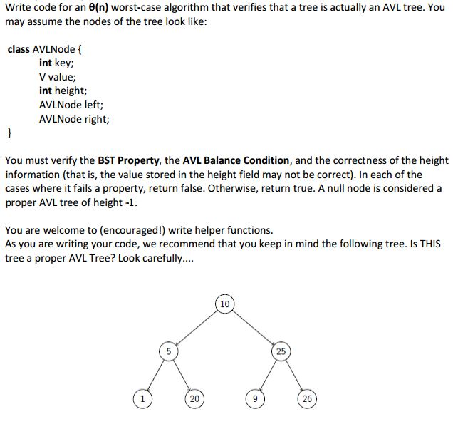 Solved Write Code For An Thetan Worst Case Algorithm That