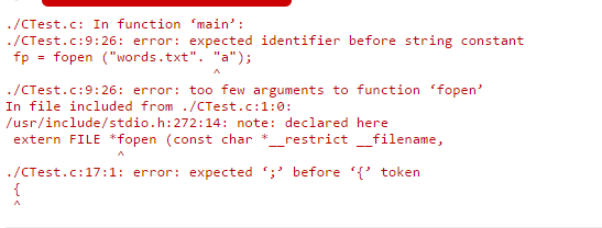 Solved Write A Few Statements That Open A File Called 