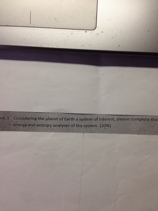 Solved Considering the planet of Earth a system of | Chegg.com