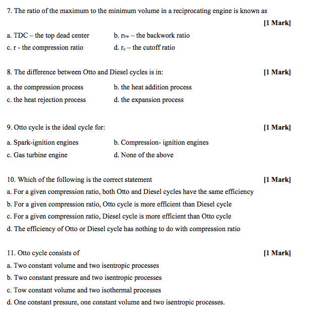 Solved The ratio of the maximum to the minimum volume in a | Chegg.com