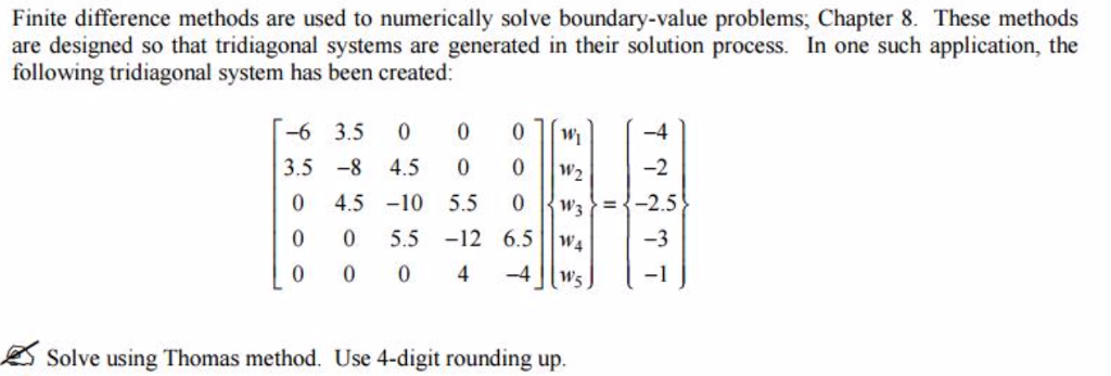 Solved Finite difference methods are used to numerically | Chegg.com