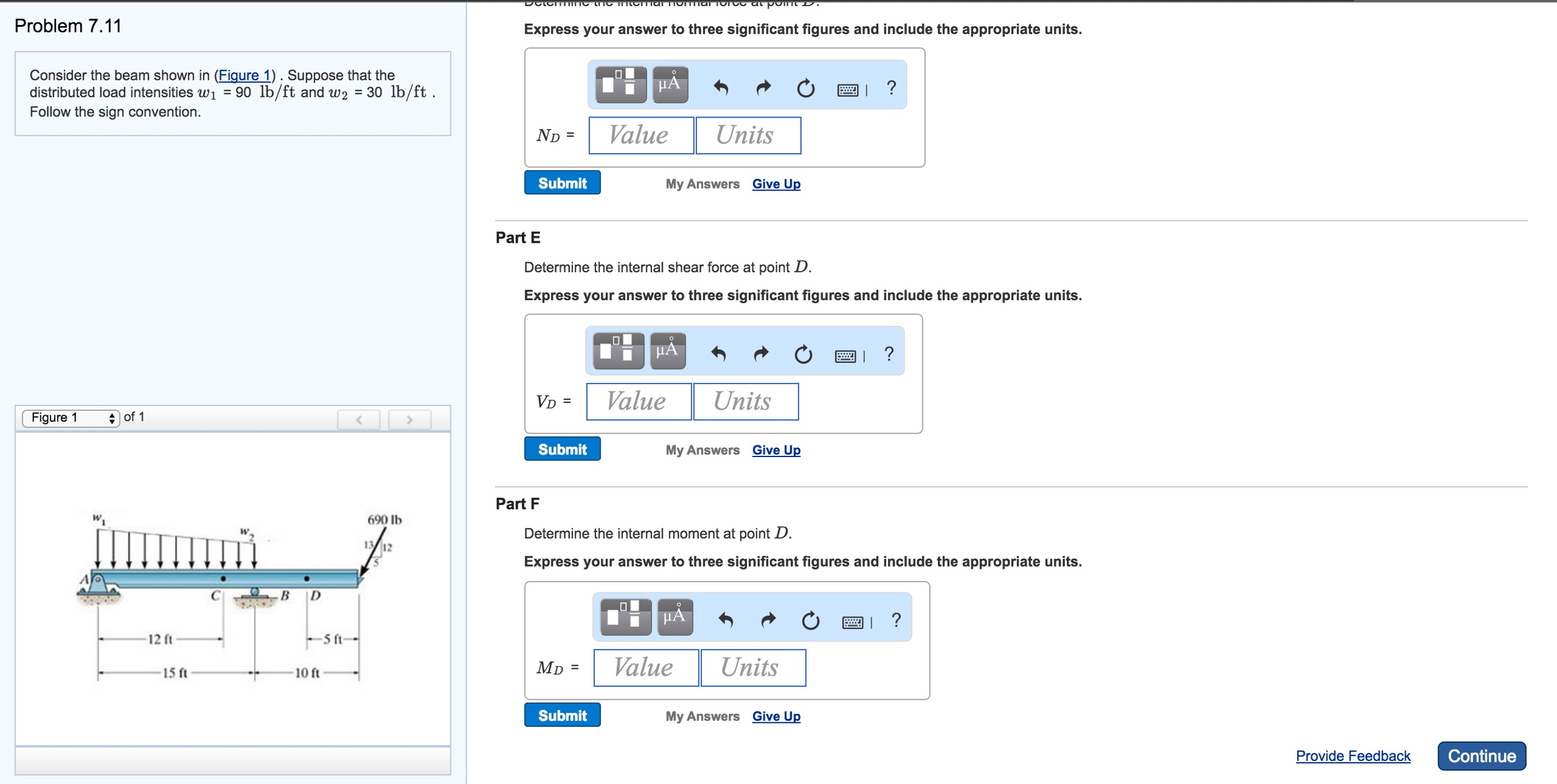 Solved Consider the beam shown in (Figure 1) . Suppose that | Chegg.com