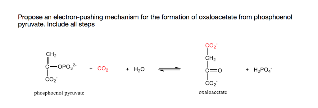 Solved Propose an electron-pushing mechanism for the | Chegg.com