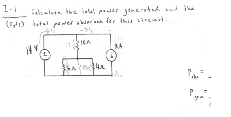 Solved Calculate the total power generated and the total | Chegg.com