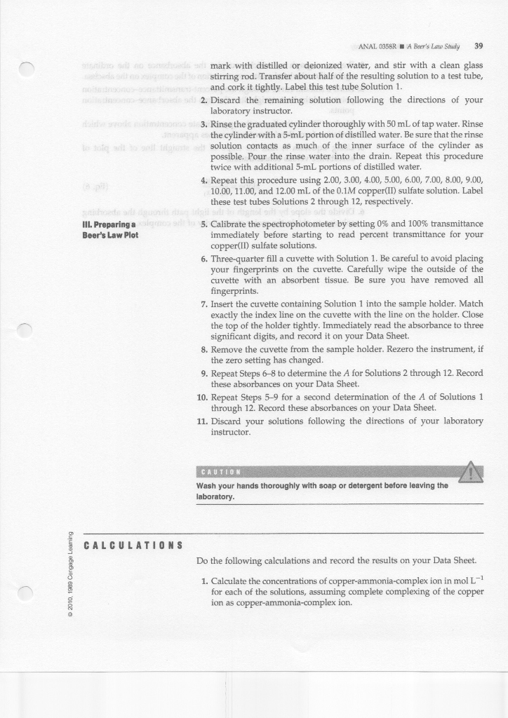 Solved Section Date Nune Post-Laboratory Questions Use the | Chegg.com