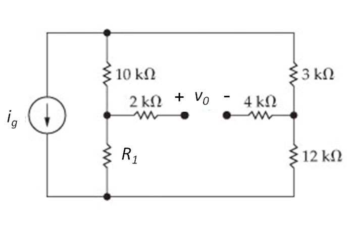 Solved v0 is the open circuit voltage between the 2 k? and 4 | Chegg.com