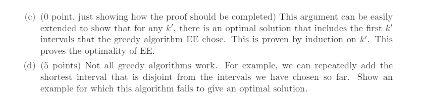 Solved 3. (Intermediate) (20 points) Interval Selection | Chegg.com