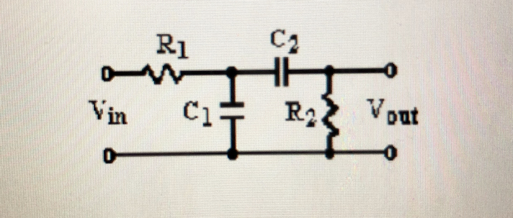 Solved For the circuit below, determine the frequency of | Chegg.com