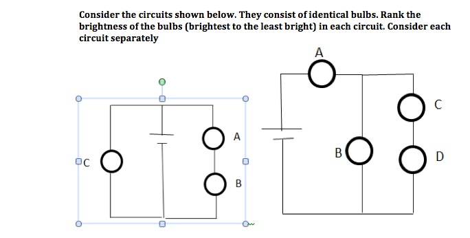 Solved Consider the circuits shown below. They consist of | Chegg.com