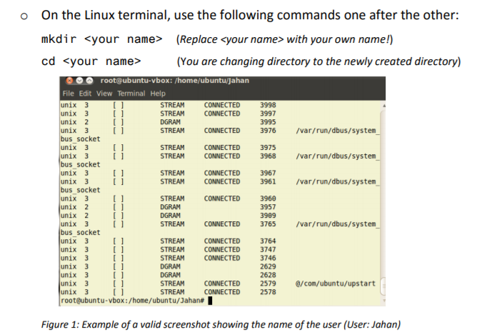 Solved Q2. Use the following commands on a Linux machine | Chegg.com