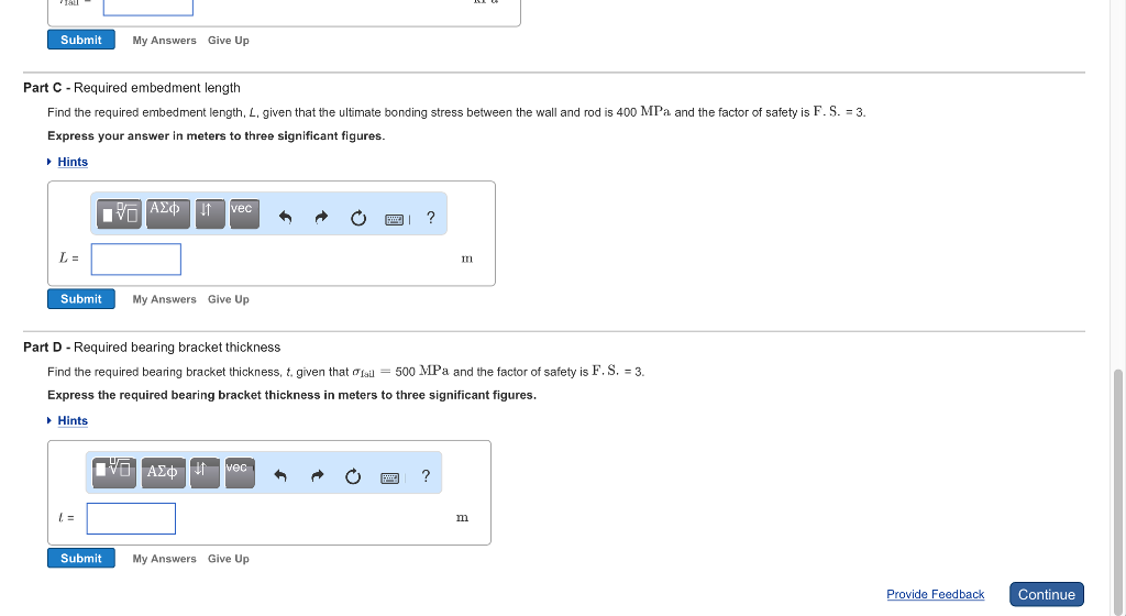Solved To determine design factors of a rigid structure | Chegg.com