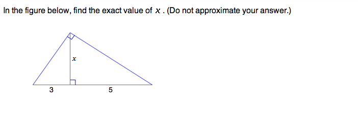 Solved In the figure below, find the exact value of (Do not | Chegg.com