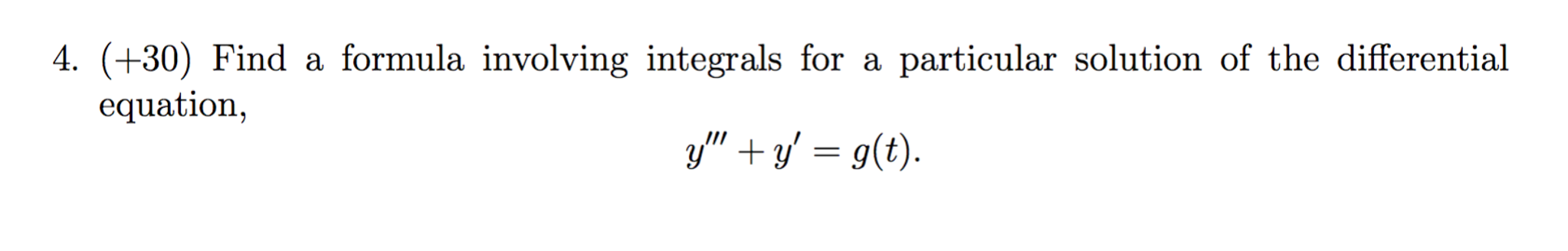 Solved Find a formula involving integrals for a particular | Chegg.com