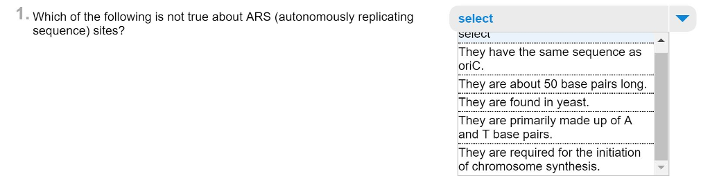 Solved Which of the following is not true about ARS | Chegg.com