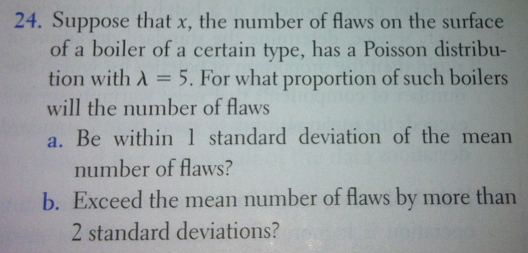 Solved Suppose that x, the number of flaws on the surface of | Chegg.com