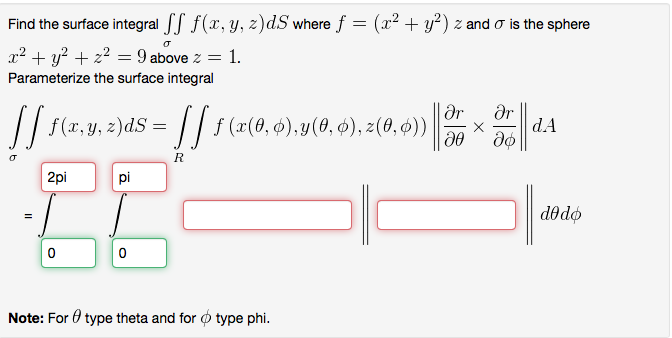 Solved Find the surface integral integral_sigma integral | Chegg.com