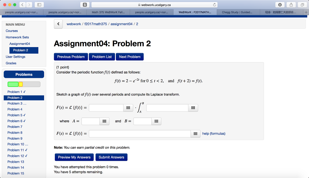 Solved A webwork.ucalgary.ca O Ôo people.ucalgary.ca/-nor... | Chegg.com