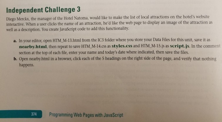 Solved Independent Challenge 3 Diego Merckx, the manager of | Chegg.com