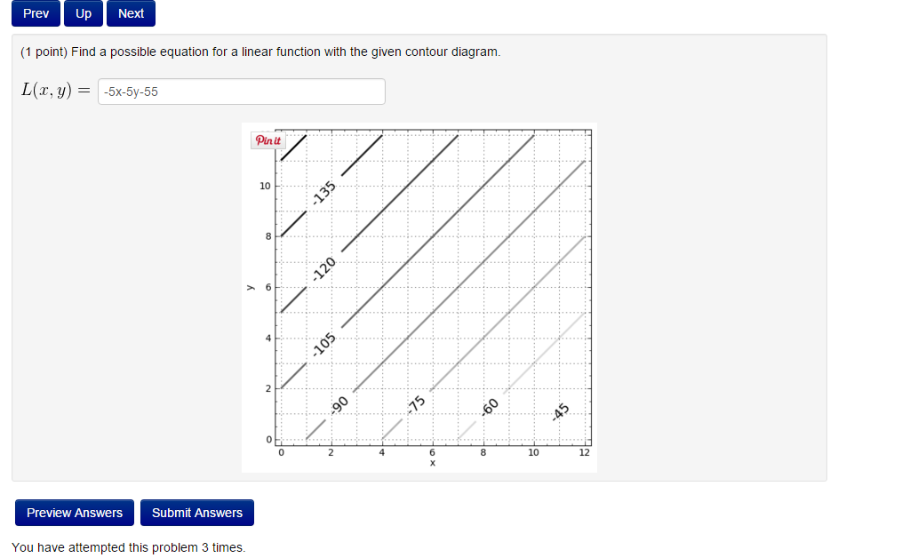 Solved Find a possible equation for a linear function with | Chegg.com Solved Find a possible equation for a linear function with | Chegg.com