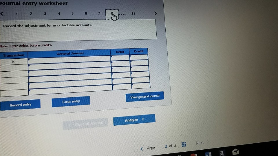 Solved Merchandise inventory, before adjustment, has a | Chegg.com