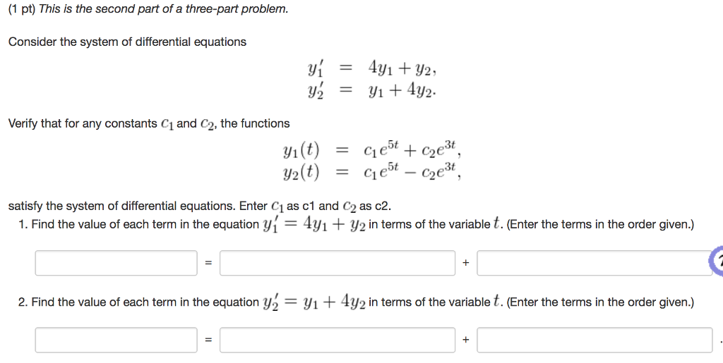 Solved This is the second part of a three-part problem. | Chegg.com