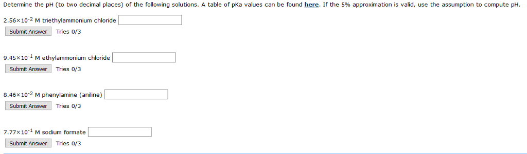 Solved Table 10.2: pKa and pKb values at 25 °C for some | Chegg.com