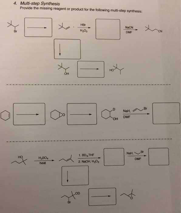 Solved Provide the missing reagent or product for the | Chegg.com